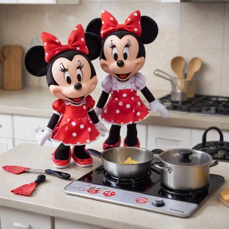 Minnie cooking set Play video right here - Tilly design