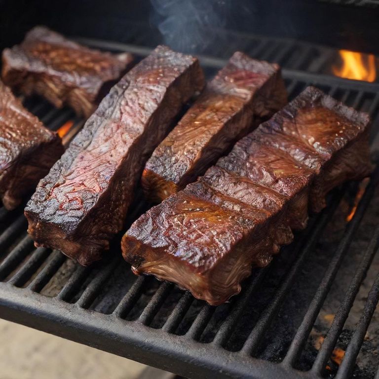 How to cook beef short ribs on the grill